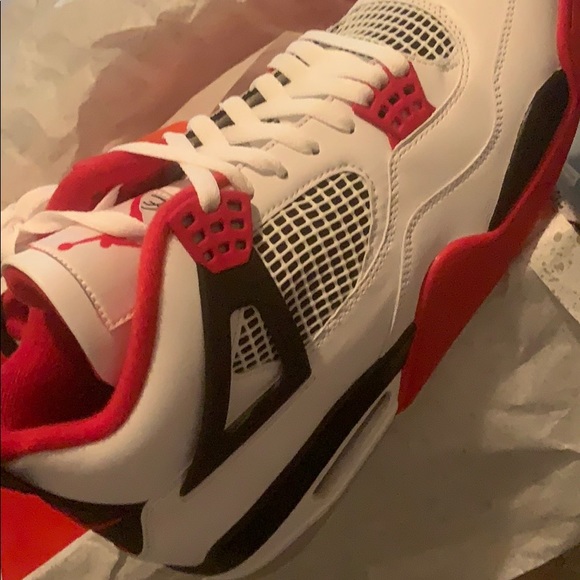 Jordan | Shoes | Jordan Fire Red 4s Size 2 | Poshmark